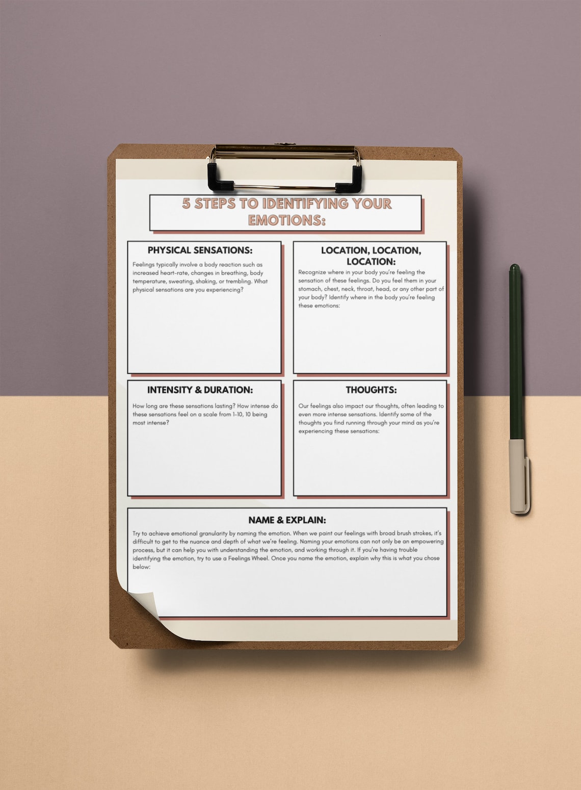 5 Steps to Identifying Your Emotions Emotion Identification Identifying ...