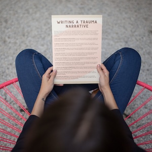 Trauma Narrative Worksheet: Trauma Recovery & Healing (PDF) - Etsy