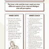 Inner Critic Vs. Inner Coach; Inner Critic Work; Self-esteem; Self ...