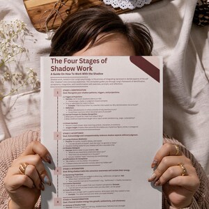 The Four Stages of Shadow Work; Shadow Work Resources; Jungian Therapy ...