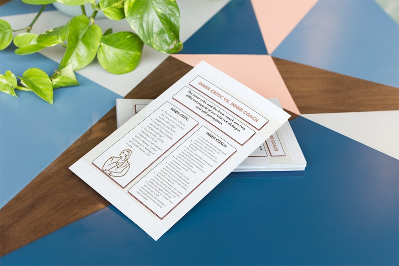 Inner Critic Vs. Inner Coach Inner Critic Work Self-esteem Self ...