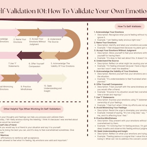 Self-validation 101; Validating Your Own Emotions; Validating Feelings ...