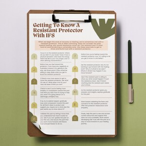 IFS: Getting to Know a Resistant Protector - Etsy