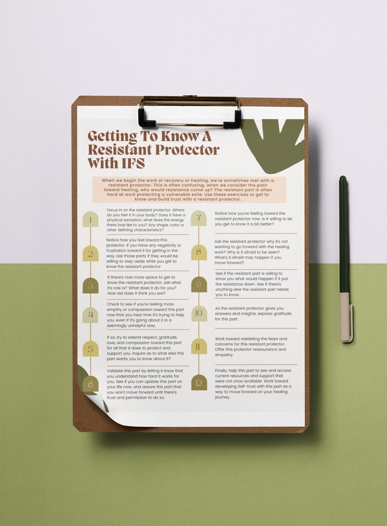 IFS: Getting to Know a Resistant Protector - Etsy