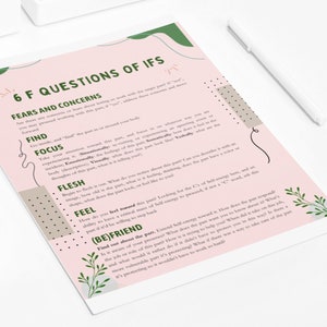 6 F Questions of IFS - Etsy