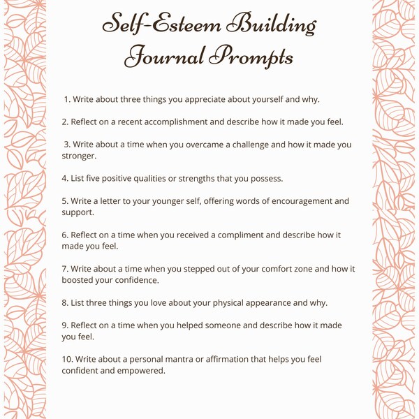 Self Esteem Art - Etsy