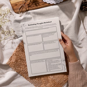 Ruminating Thought Record - Etsy