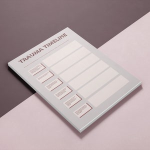 Trauma Timeline Worksheet: Therapy Exercise (PDF Pattern) - Etsy