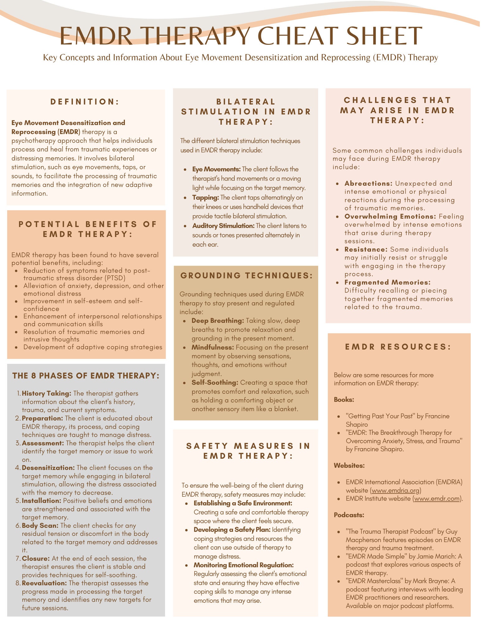 EMDR Therapy Cheat Sheet Eye Movement Desensitization And Reprocessing EMDR Therapy Cheat Sheet Eye Movement Desensitization And Reprocessing