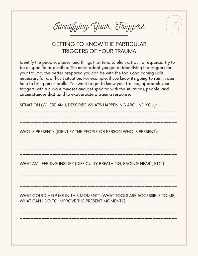 Identifying Your Triggers Trauma Healing Trauma Recovery Therapy ...