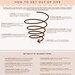 Therapy Handout: How to Stop a Thought Spiral | DBT | CBT | Therapy ...