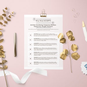 DBT ACCEPTS SKILL - Etsy