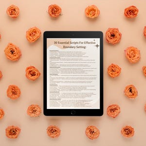 36 Boundary Setting Scripts: Effective Communication (therapy Tools) - Etsy