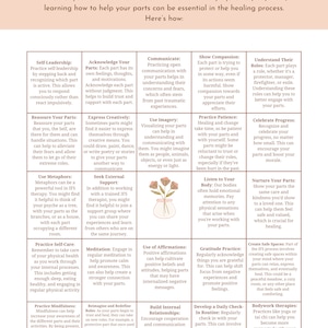 IFS Helping Your Parts; Internal Family Systems; IFS Parts Work ...