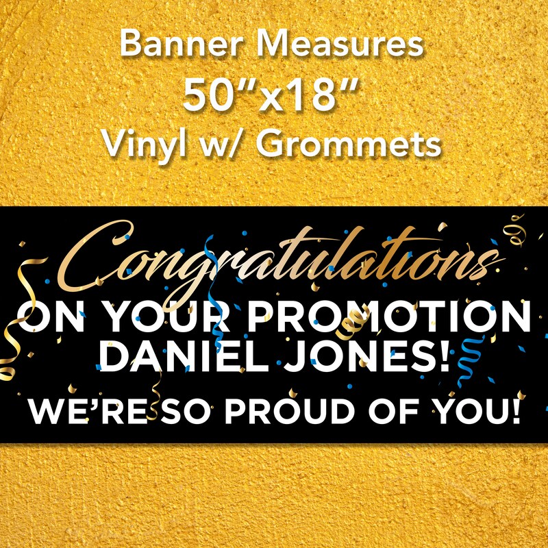 Congratulations Banner - Etsy