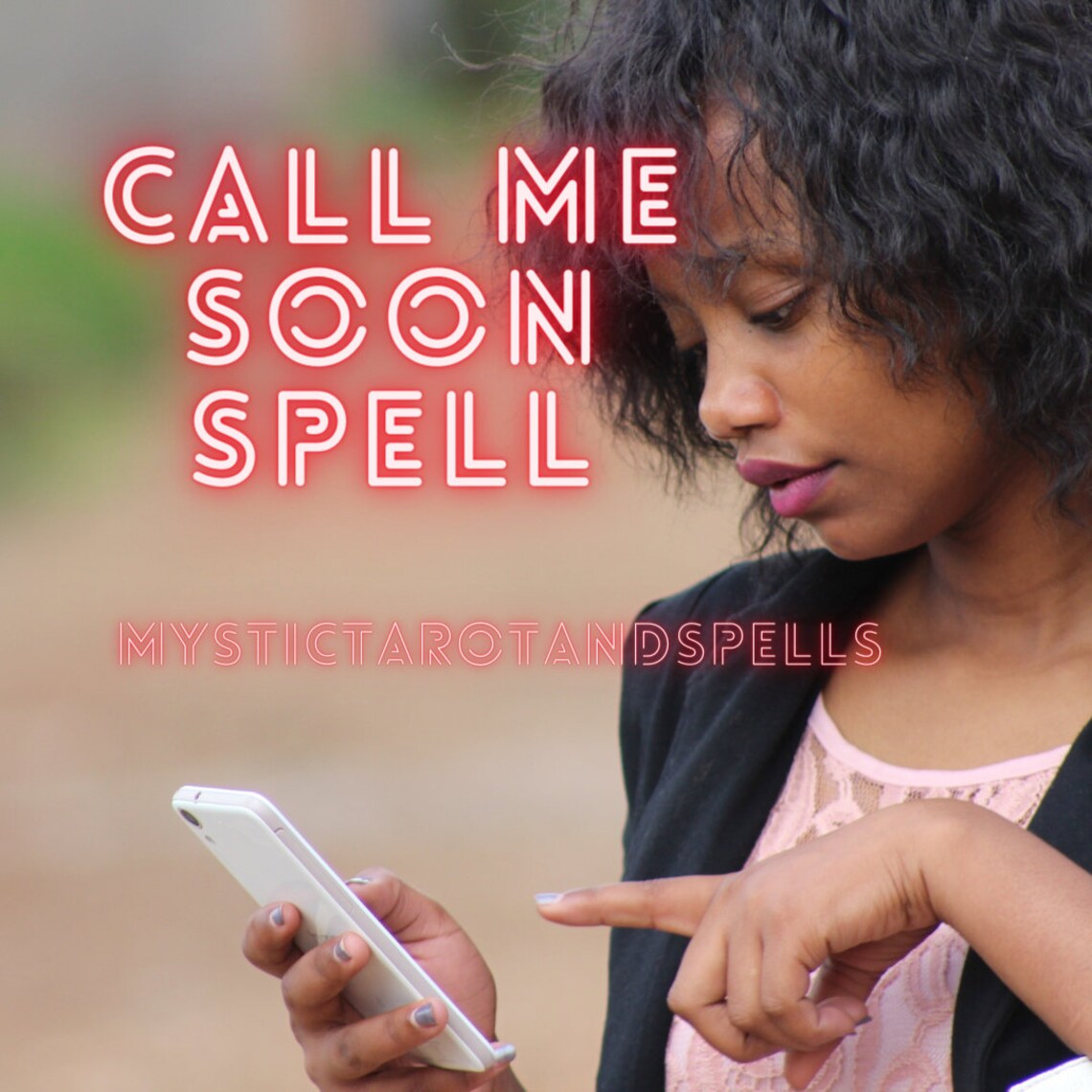 Contact Me Soon Spell / Call Me Soon Spell / Reach Out to Me | Etsy