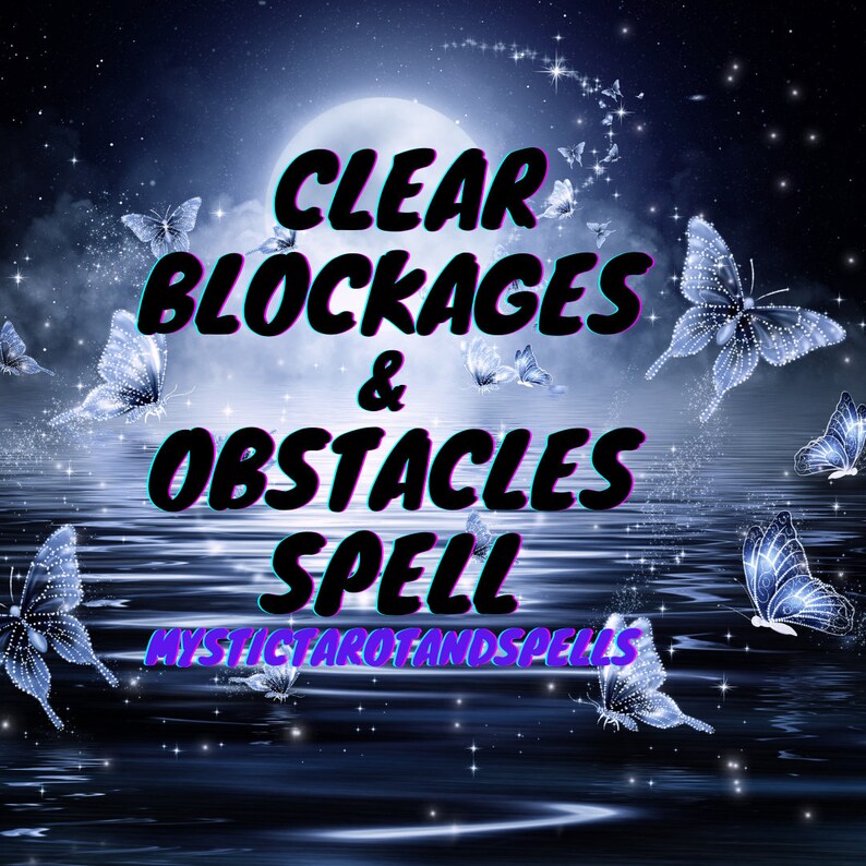 Clear Obstacles Remove Blockages Remove Blocks To Help Etsy