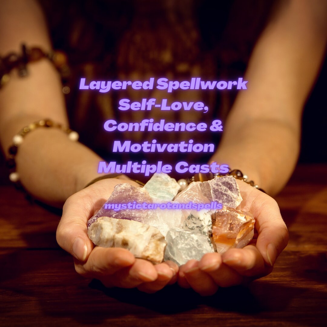Self-love Confidence Motivation Layered Spell Work Powerful Multiple ...