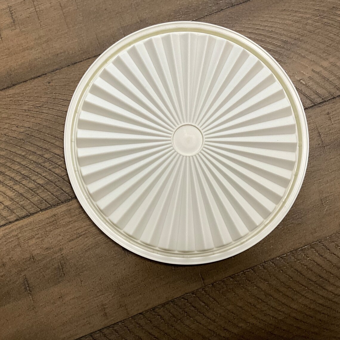 Tupperware 806 Lid Canister Seal 7 “ Round Instant Starburst ...