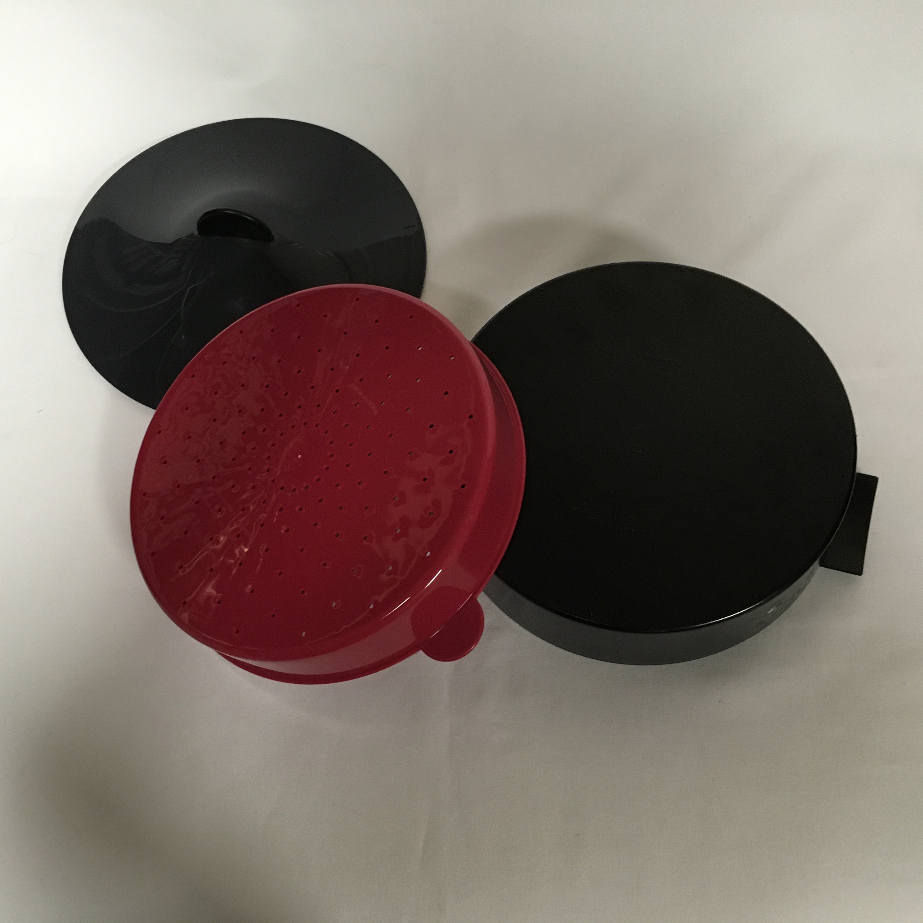 Tupperware Large Microsteamer Steamer Microwave Colander 3065 3066 3067 ...