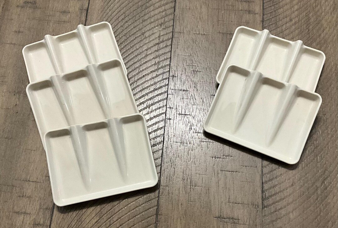 Tupperware #1278 Soap Dish Set of 2 or 3 Caddy Scrubby Scouring Pad ...