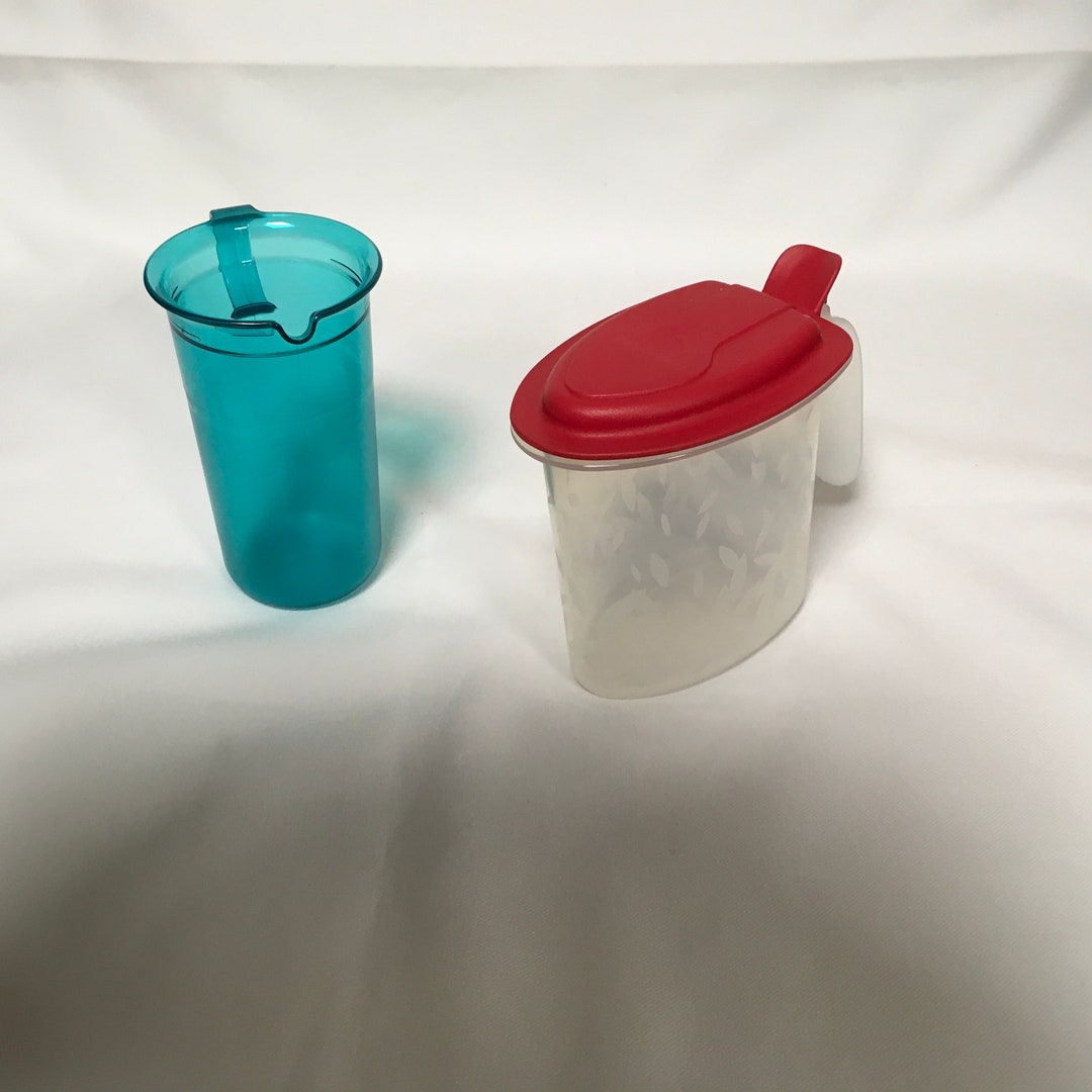 Tupperware Mini Pitcher Preludio Acrylic Pitcher 2133 1 3/4 Cup or 5515 ...