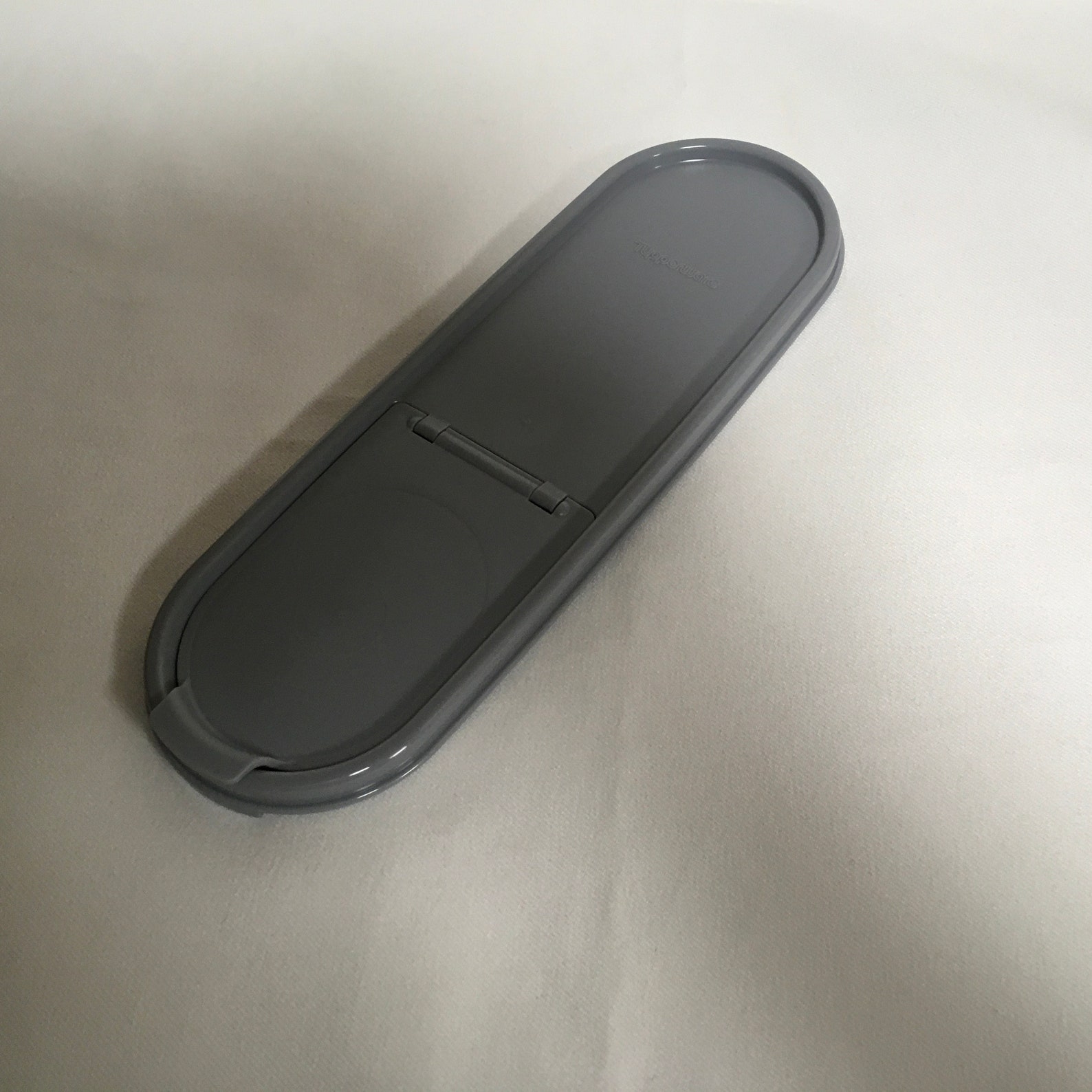 Tupperware Modular Mate Super Oval Replacement Lid Red Grey Black 2402 ...