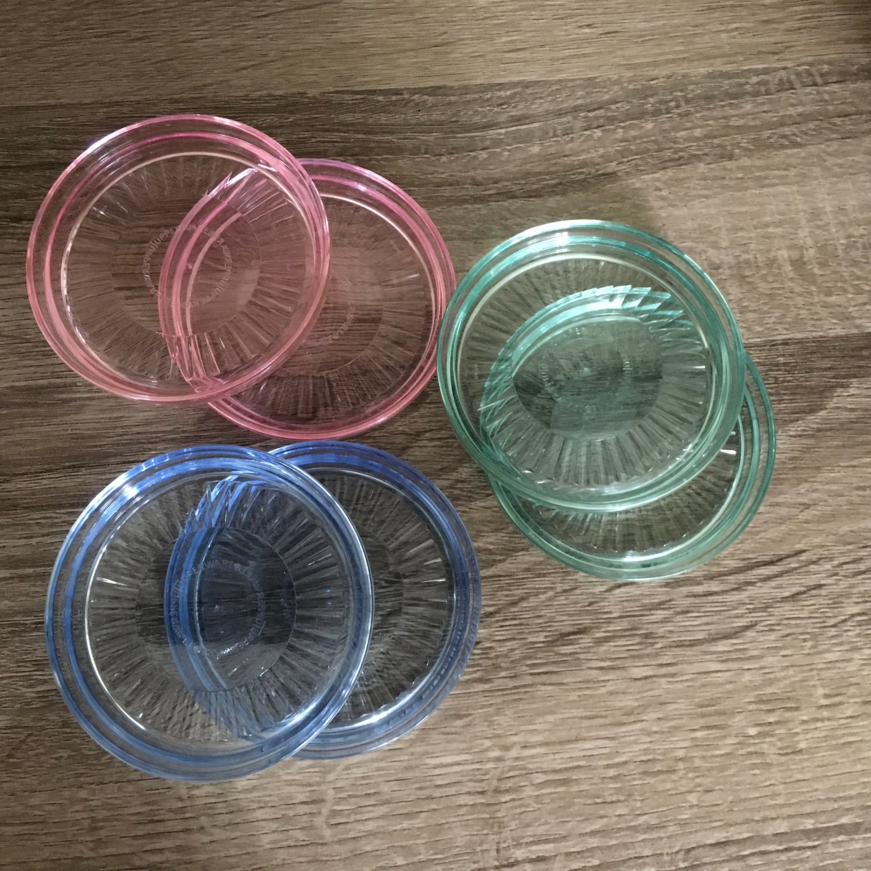 Vintage Tupperware Acrylic Water Color Pastel Deluxe Tumbler Drinker ...