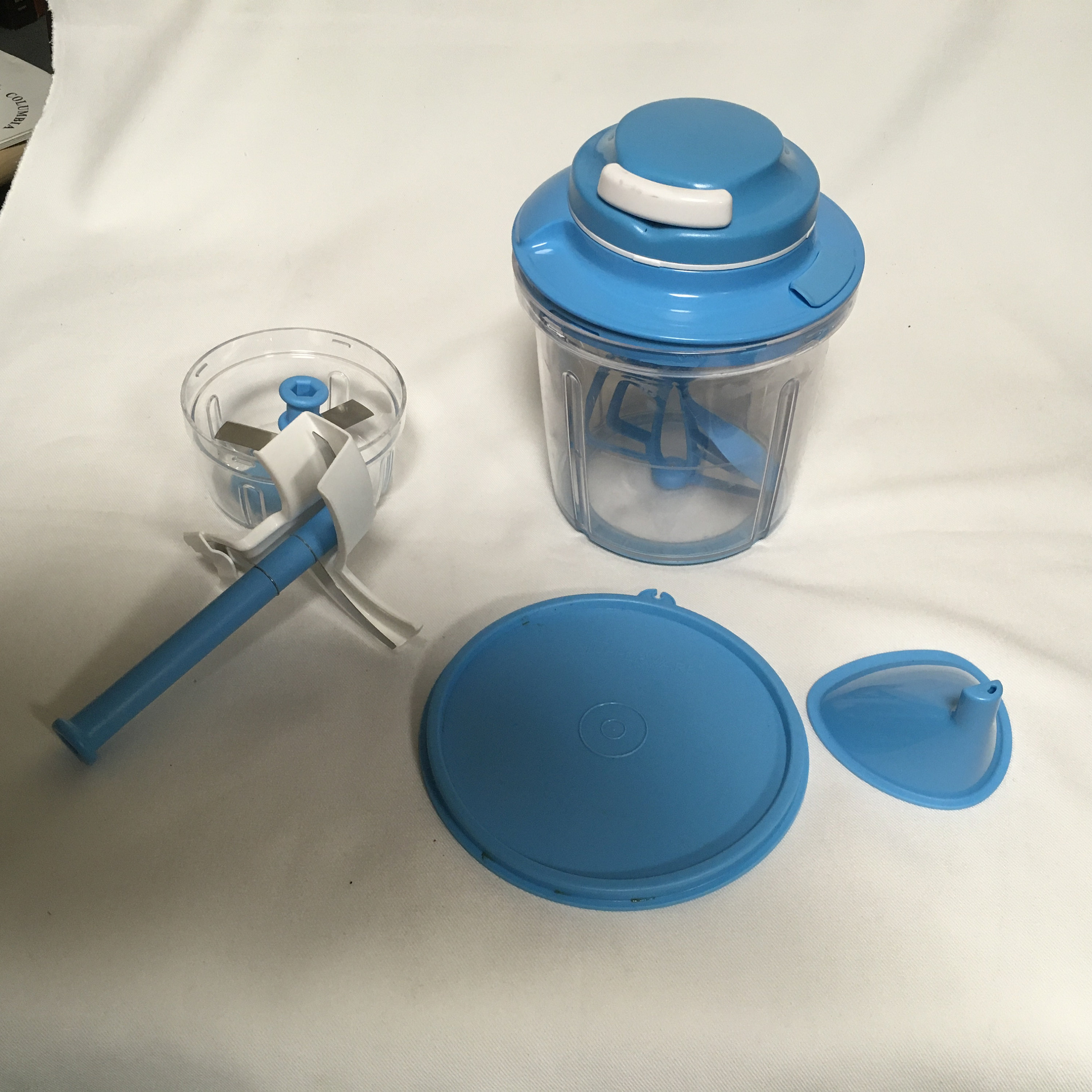Tupperware Premium Quick Chef Pro System Taffy Blue Food - Etsy