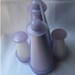Tupperware Impressions Condiment Cruet Caddy Set Oil Vinegar Salt and ...
