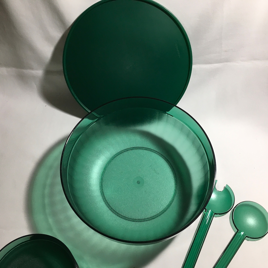 Tupperware Preludio Acrylic Salad Bowl Punch Bowl Individual Salad ...