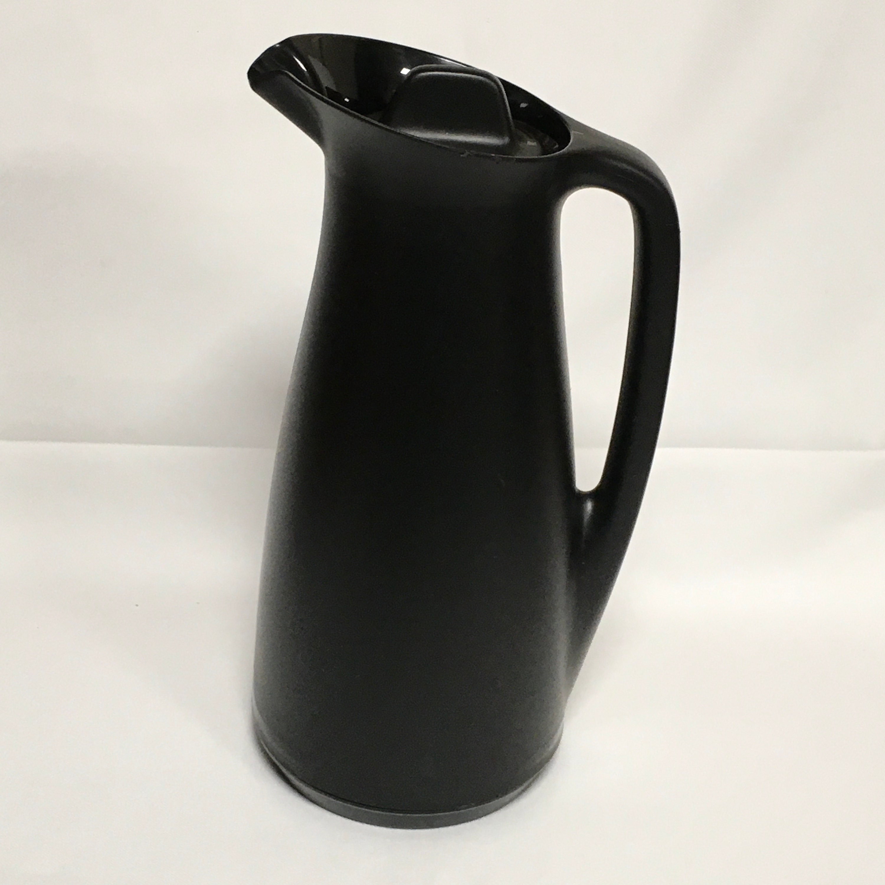 Tupperware Thermotup Thermos Thermo Pitcher Carafe Coffee Tea 1 L Black ...