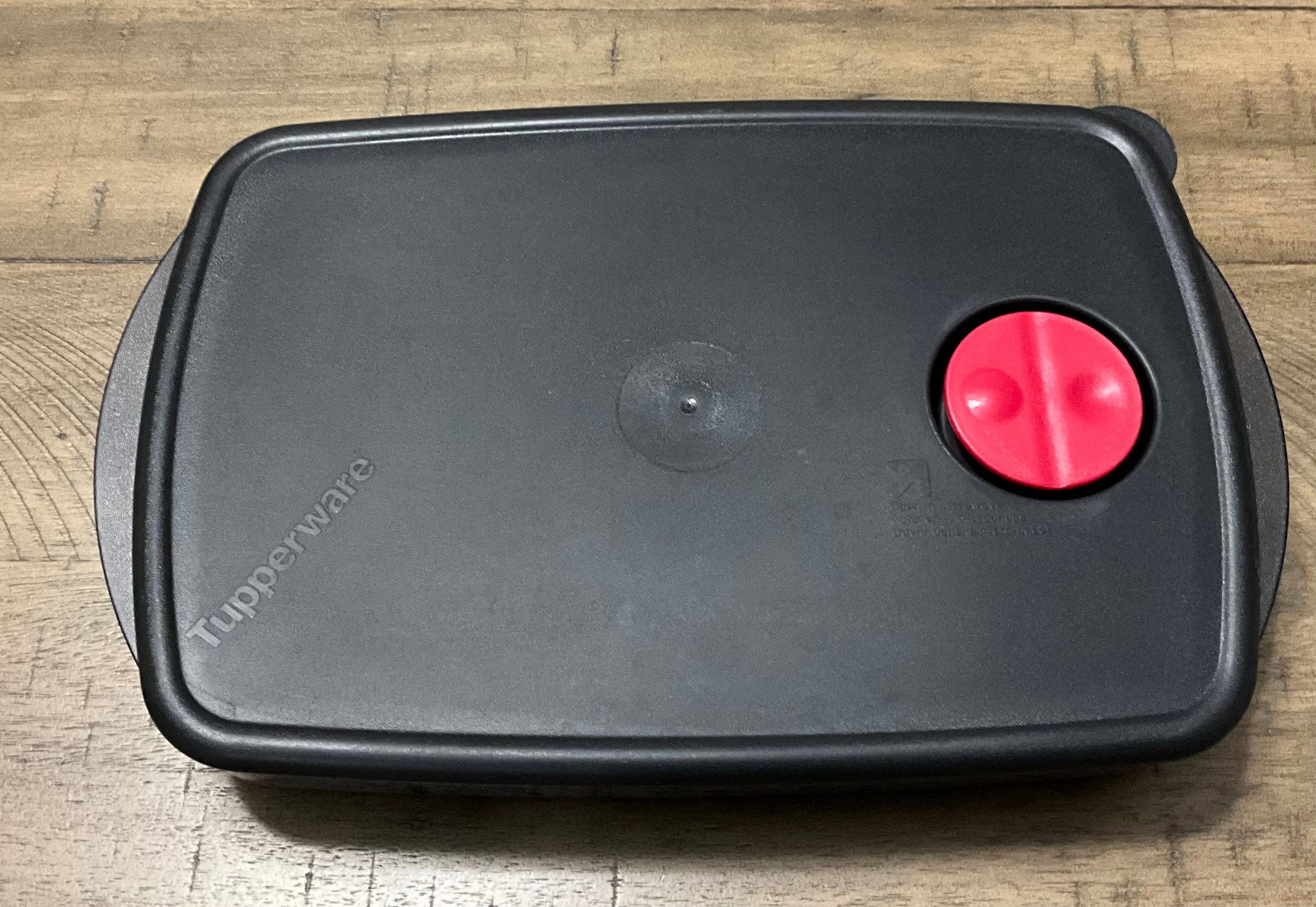 Tupperware Rock N Serve Rectangle Divided Dish 3990 3382 Microwave ...