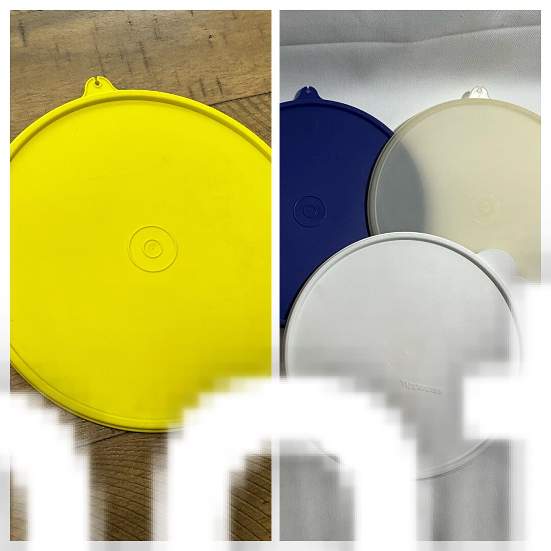 Vintage Tupperware Replacement Seal Lid Cover 9 230 Z Natural Clear ...