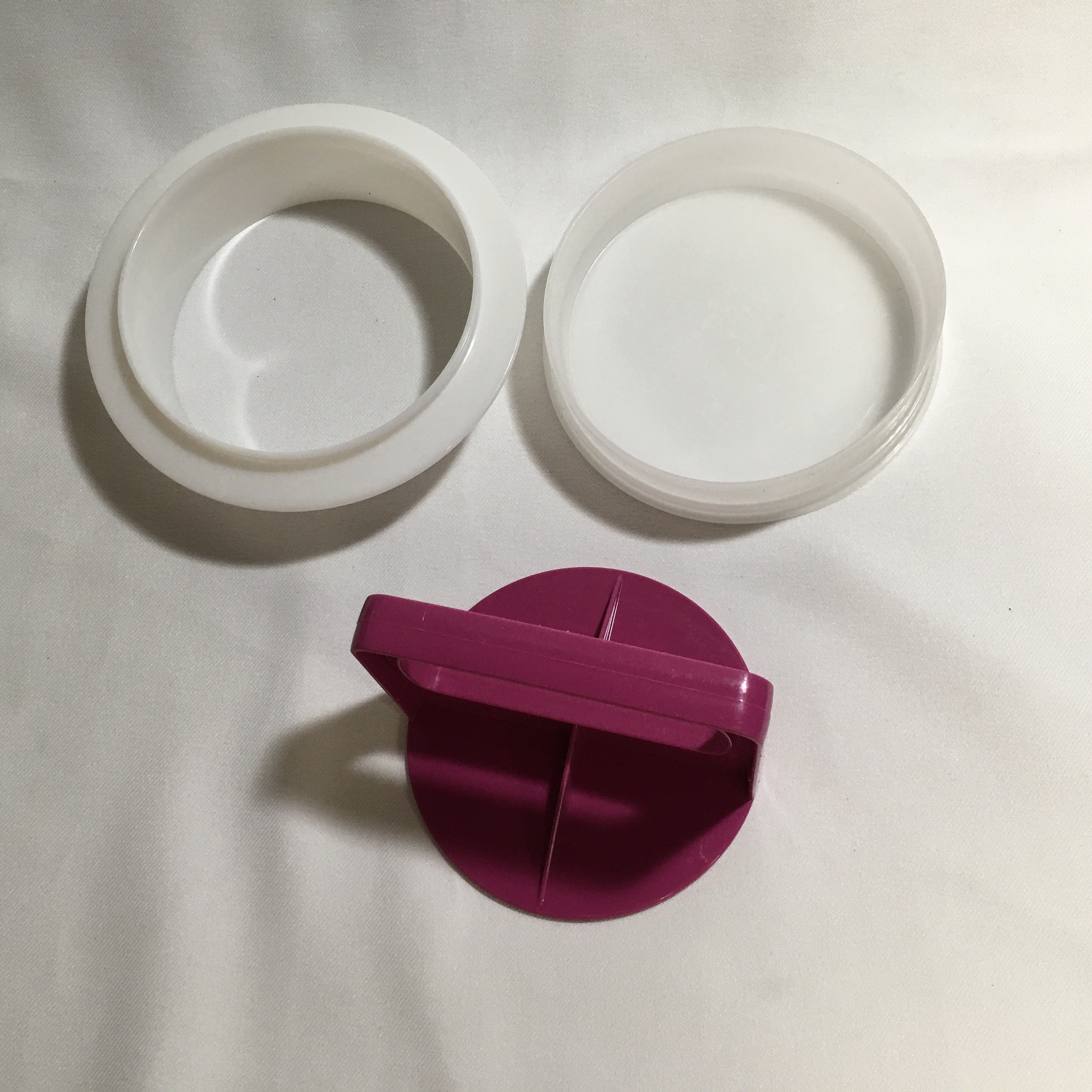 Vintage Large Tupperware Hamburger Burger Maker Press 1927 1925 1926 1/ ...