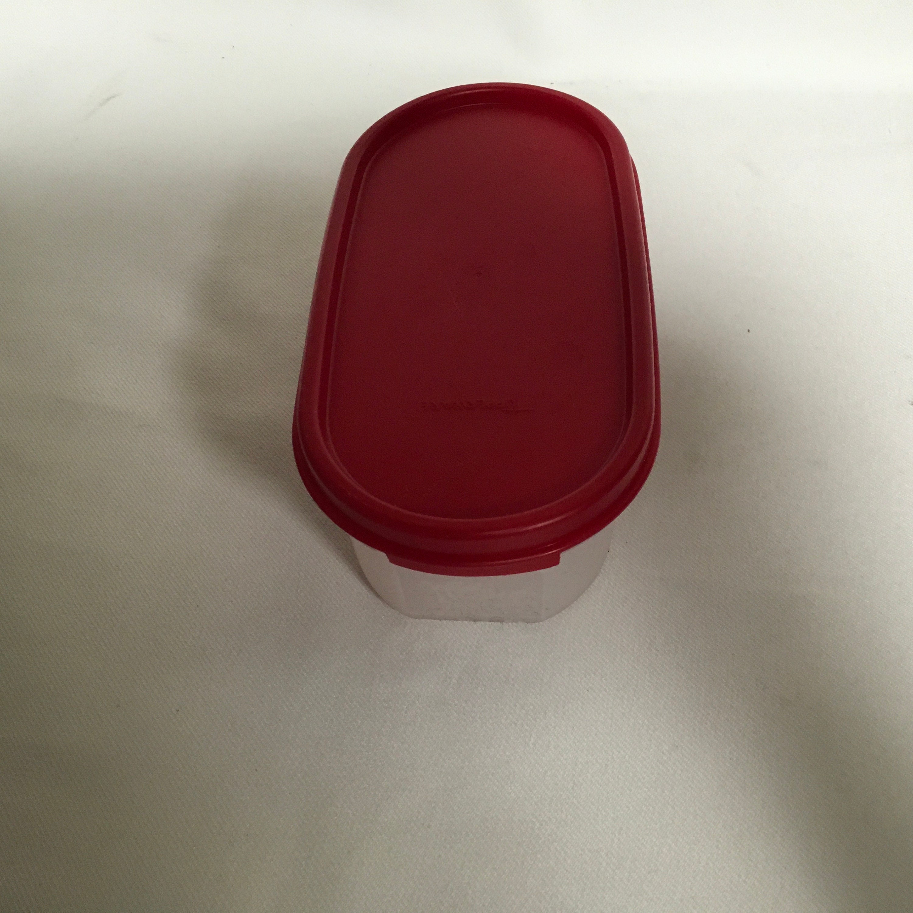 Tupperware Oval Modular Mates Half Size 1873 # 1 # 2 #3 Red Blue Black ...