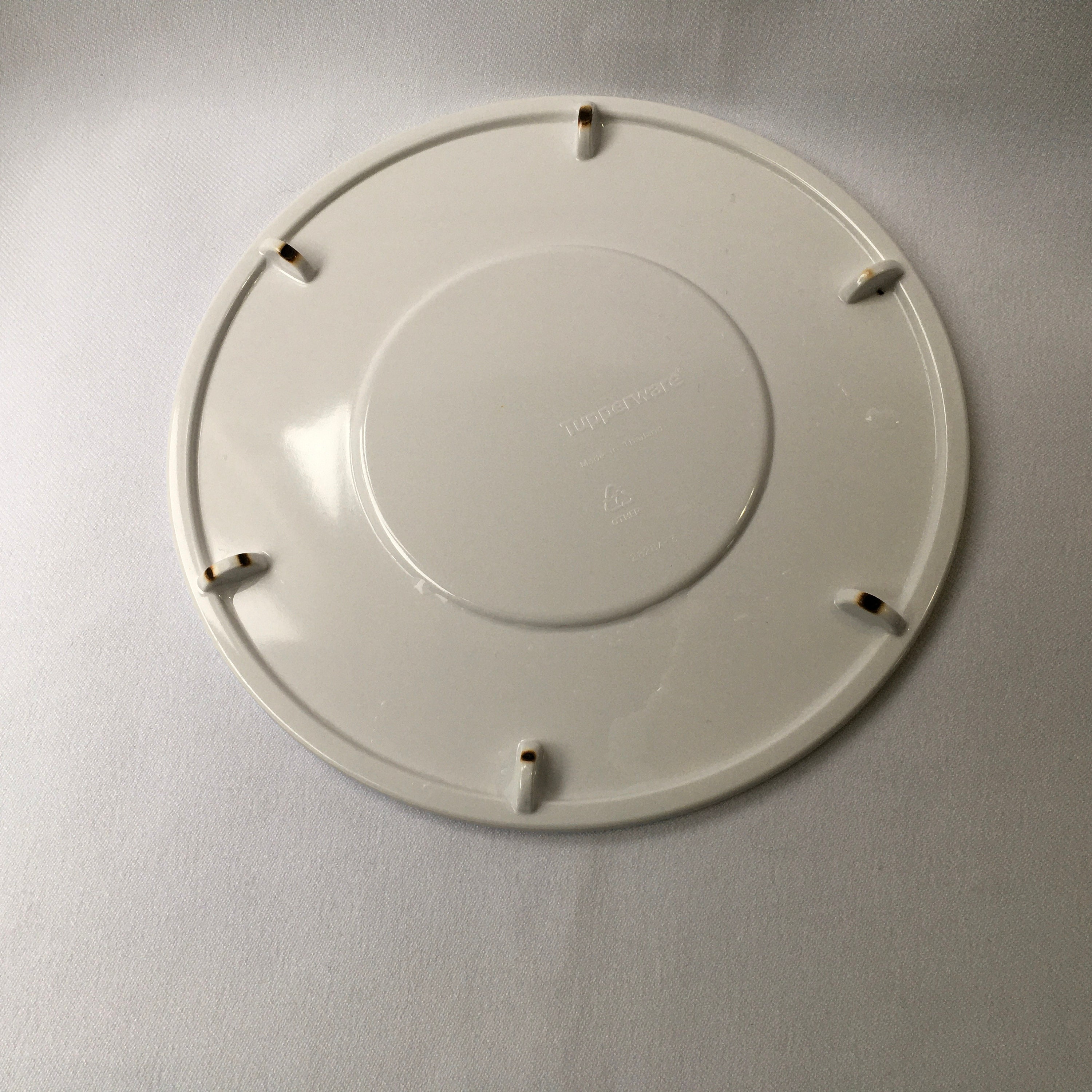 Vintage Tupperware Cool Spot Trivet Hot Plate Pot Holder Hunter Green ...