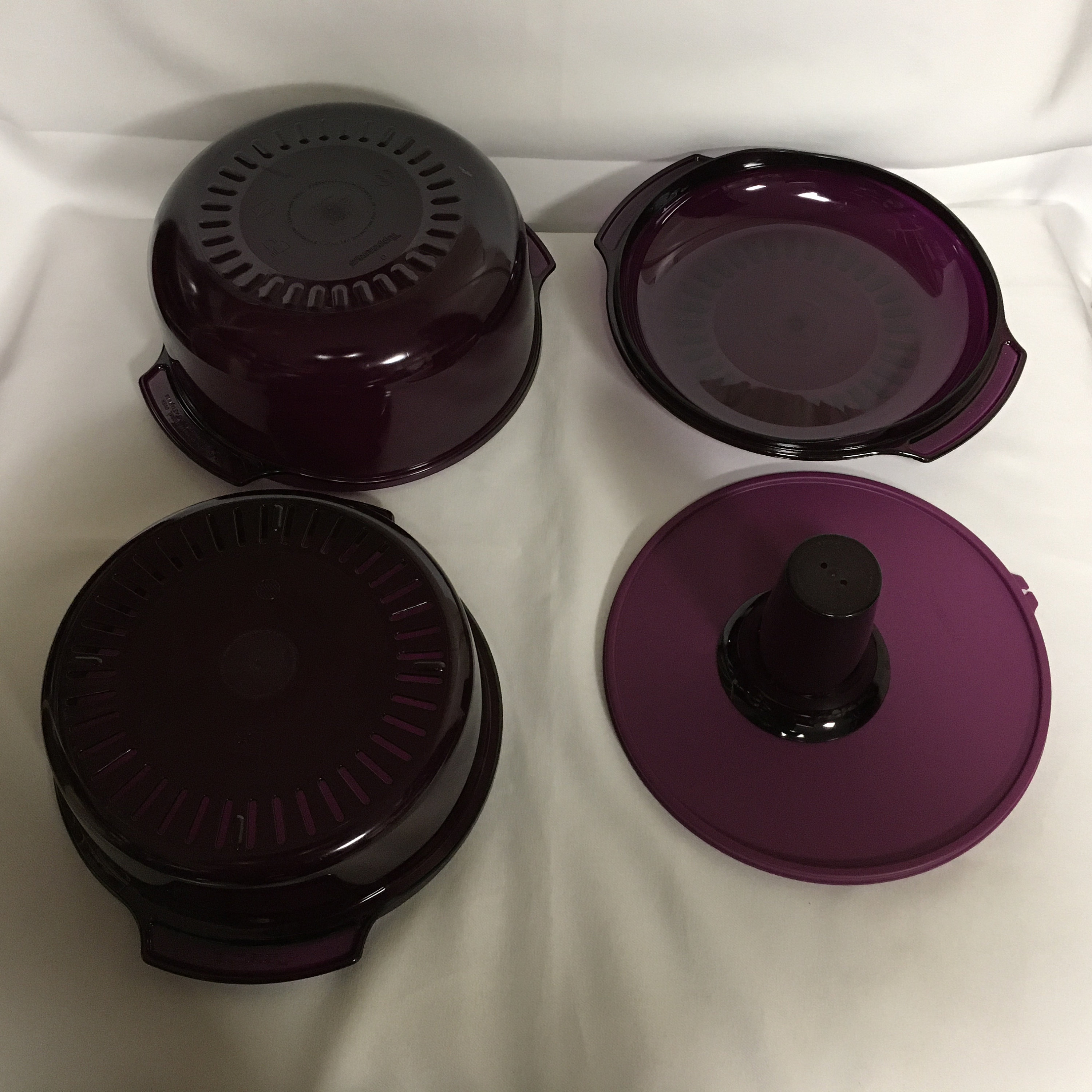 Tupperware Tupperwave Stack Cooker Cookware System Microwave Jewel ...