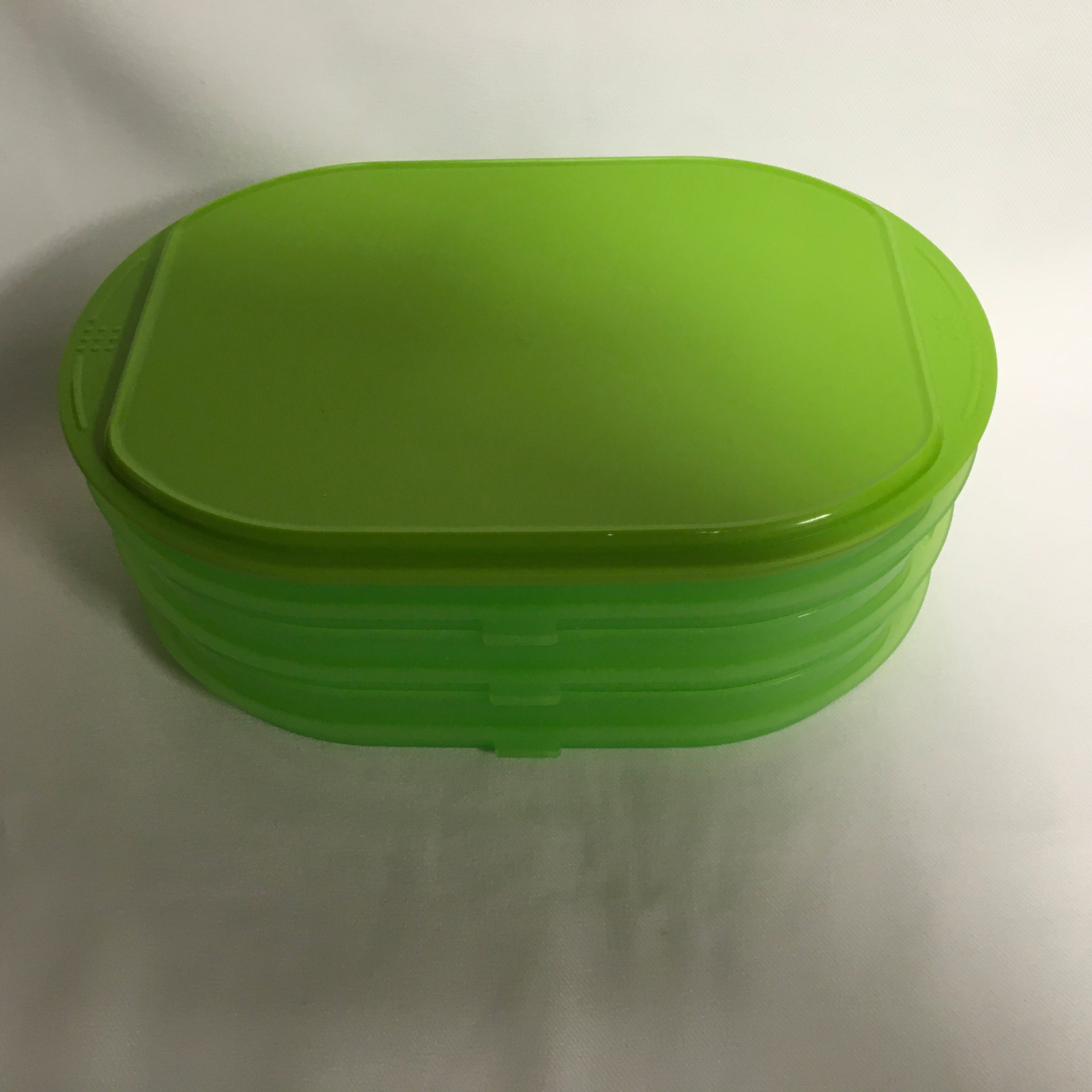 Tupperware Fridge Stackables Deli Meat Cold Cuts Cheese Keeper Lime ...