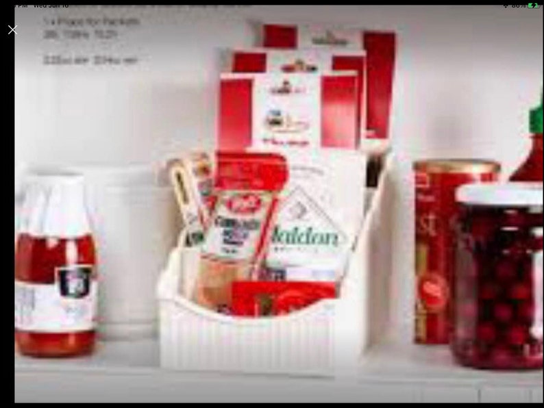 Vintage Tupperware Place for Packets Tiered Organizer Storage Pantry ...