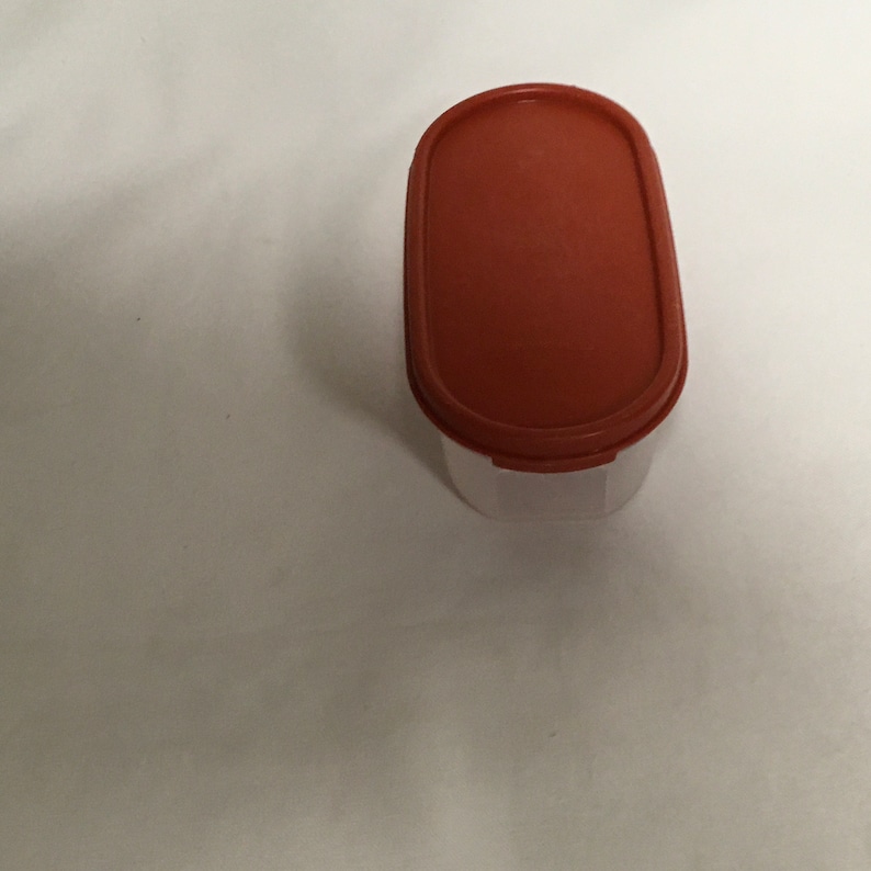 Tupperware Oval Modular Mates Half Size 1873 # 1 # 2 #3 Red Blue Black ...