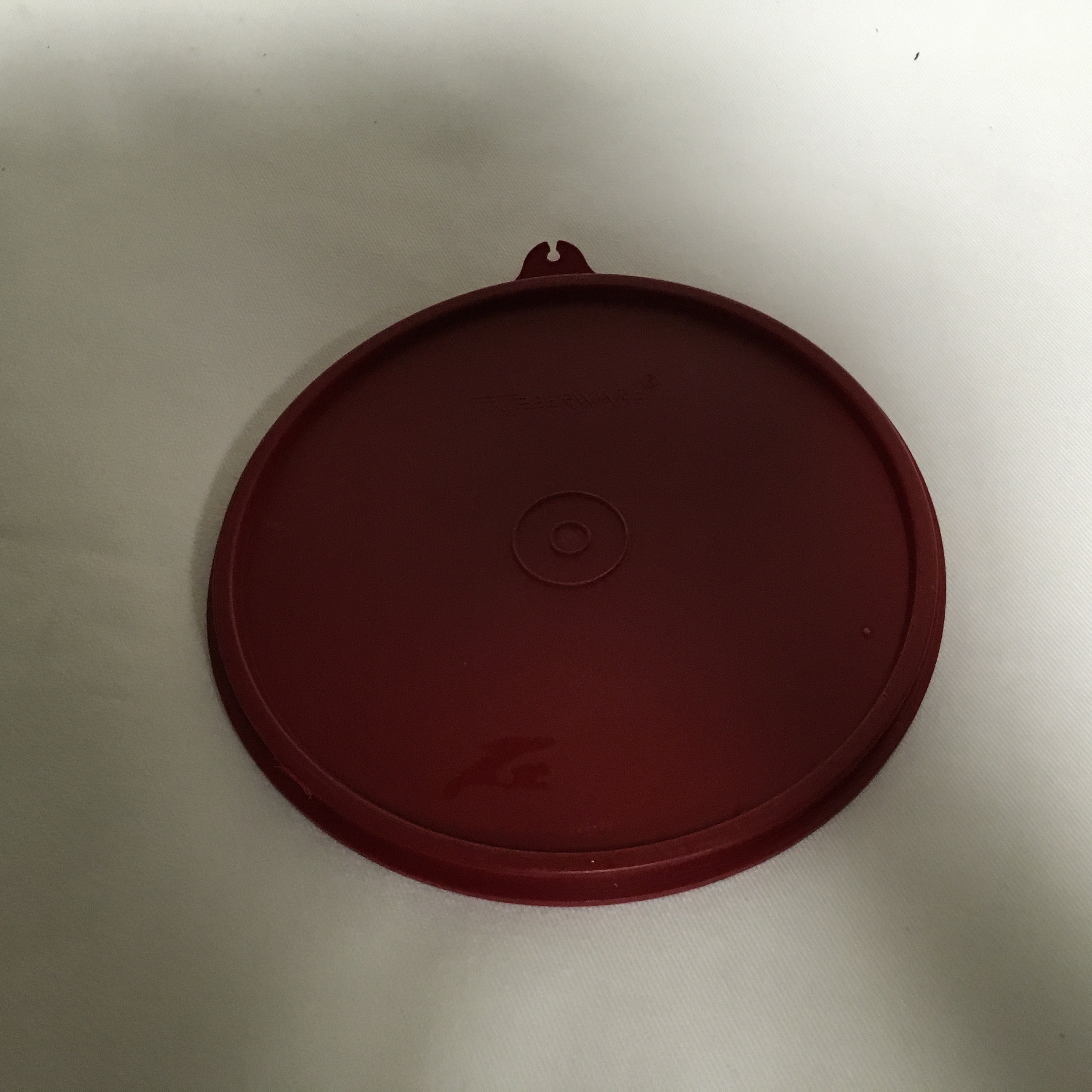 Tupperware Replacement Lid Clear Natural X 228 7 Seal Concave Lid Cover ...