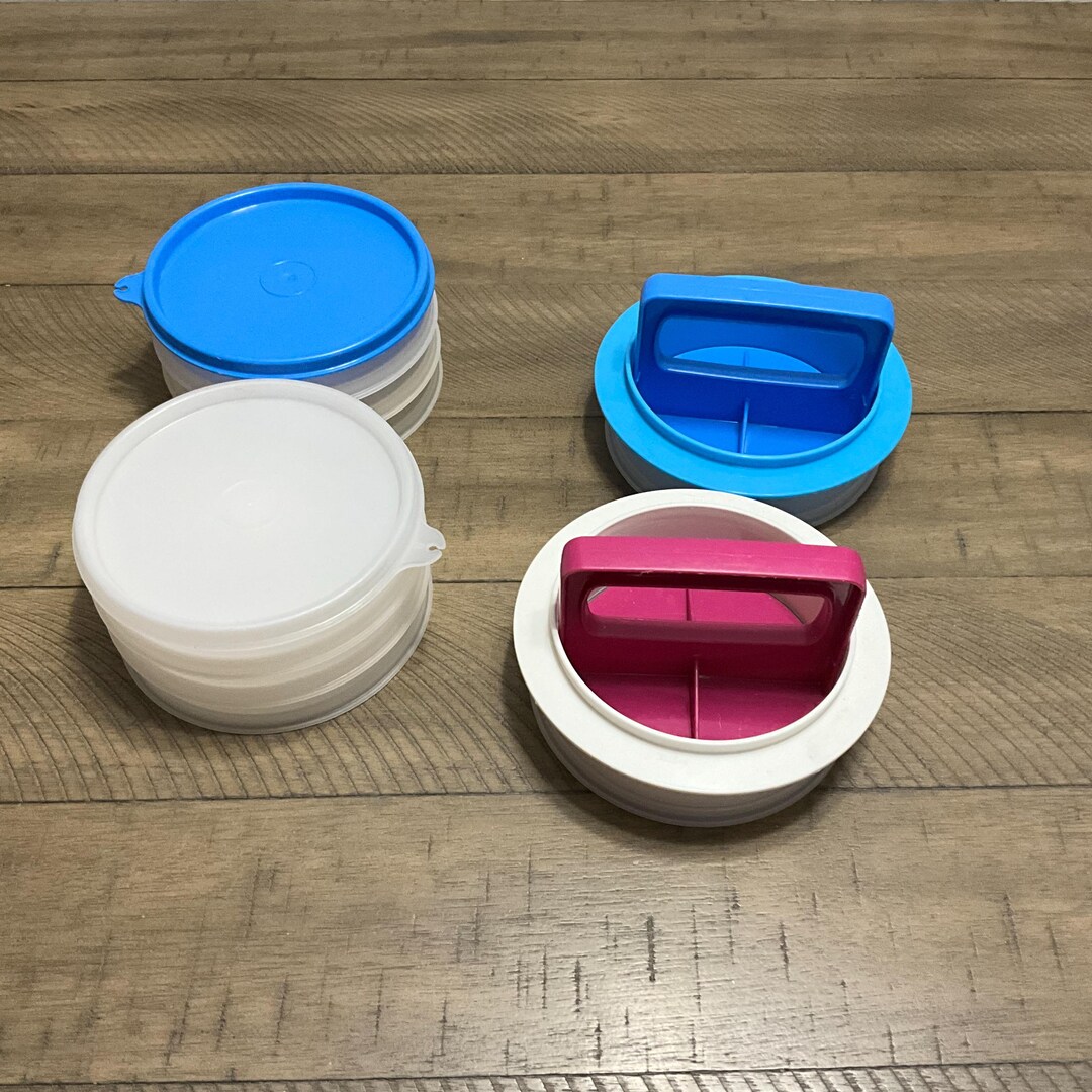 Vintage Large Tupperware Hamburger Burger Maker Press 1927 1925 1926 1/ ...