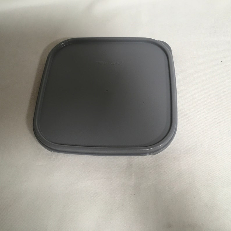 Tupperware Replacement Seal Lid Modular Mate 1623 Square Grey - Etsy