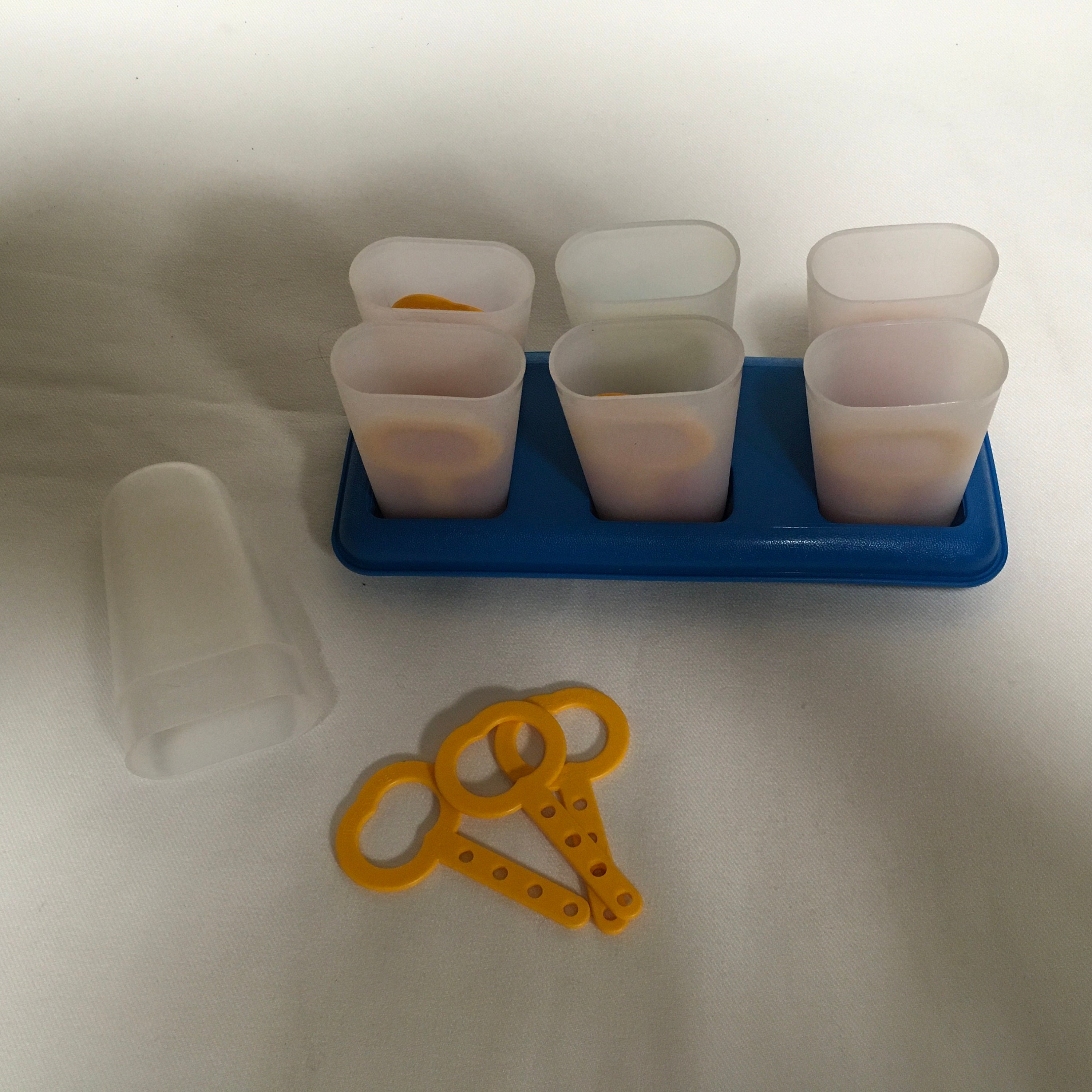 Vintage Tupperware Ice Tups Popsicle Mold Form Maker Healthy Snack ...