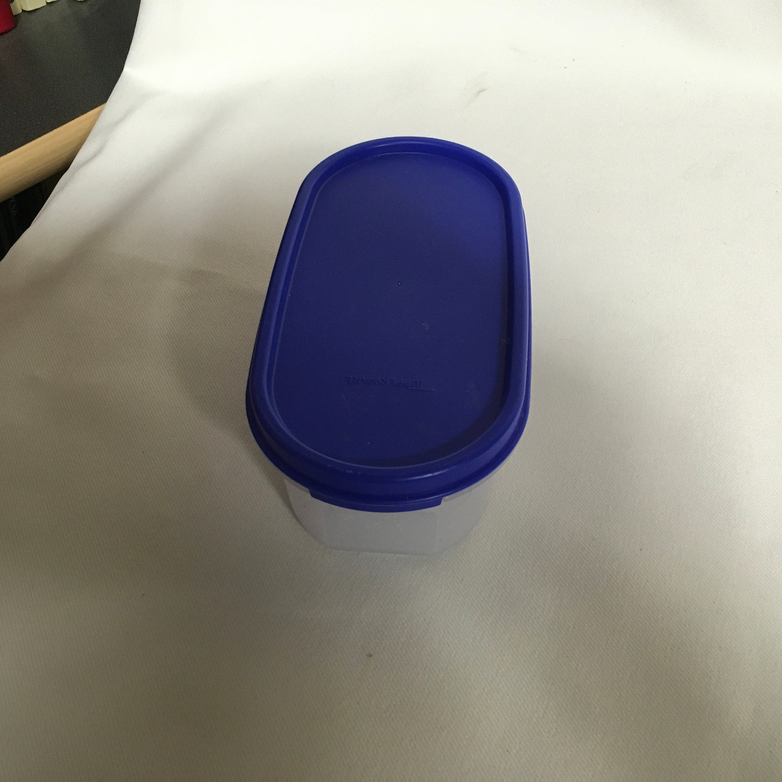 Tupperware Oval Modular Mates Half Size 1873 # 1 # 2 #3 Red Blue Black ...