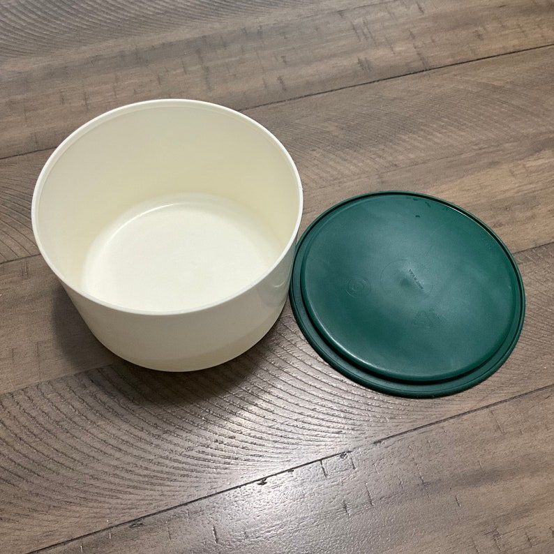 Tupperware Coffee House Canister Set Hunter Green Coffee Filter Storage ...