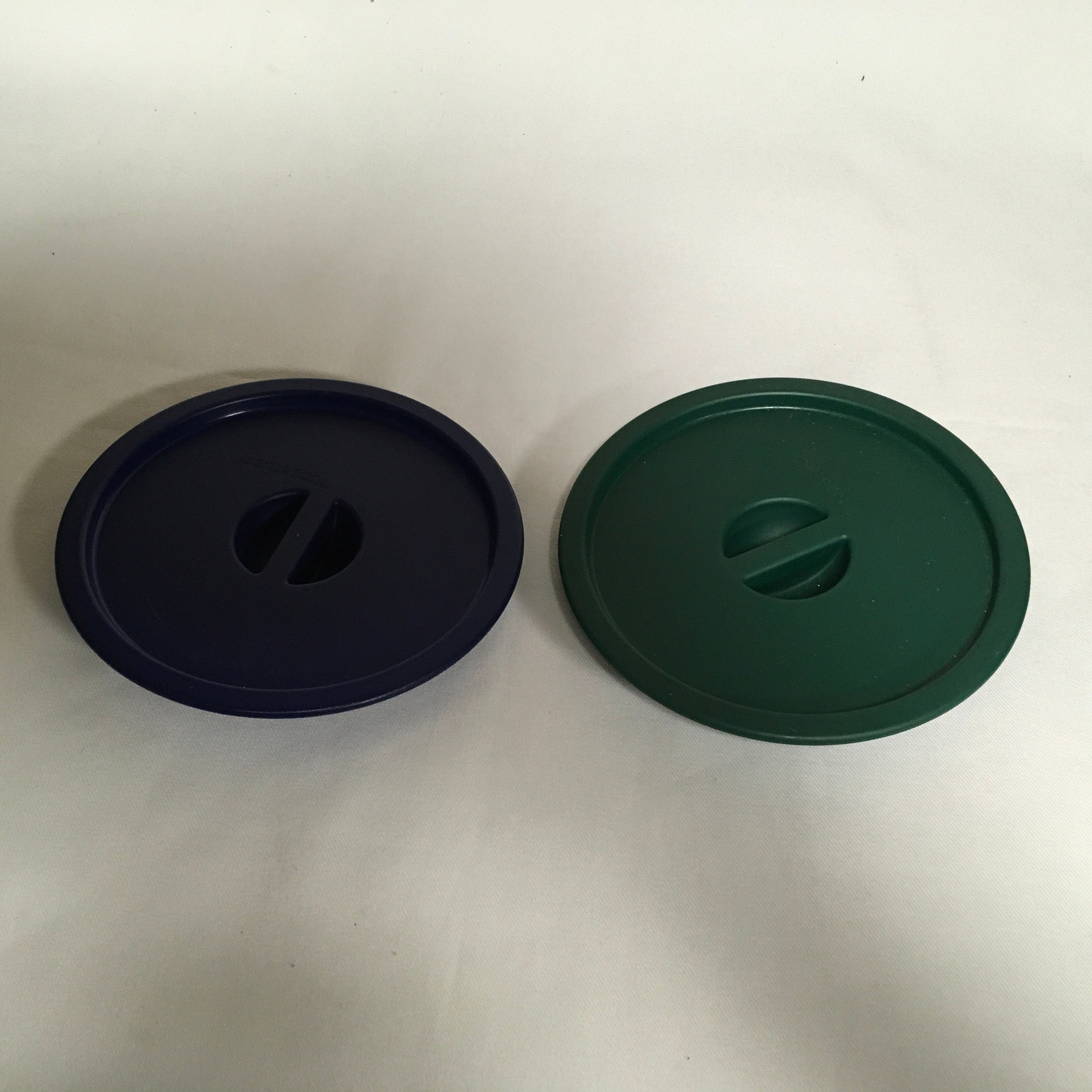 Tupperware Coffee House Canister Lid Cover Bold N Blue or Hunter Green ...