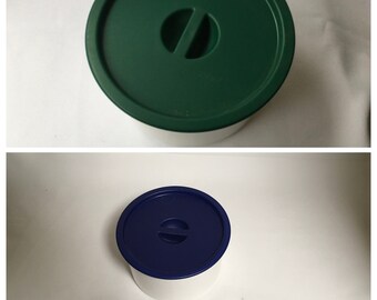 Tupperware Green Canister - Etsy