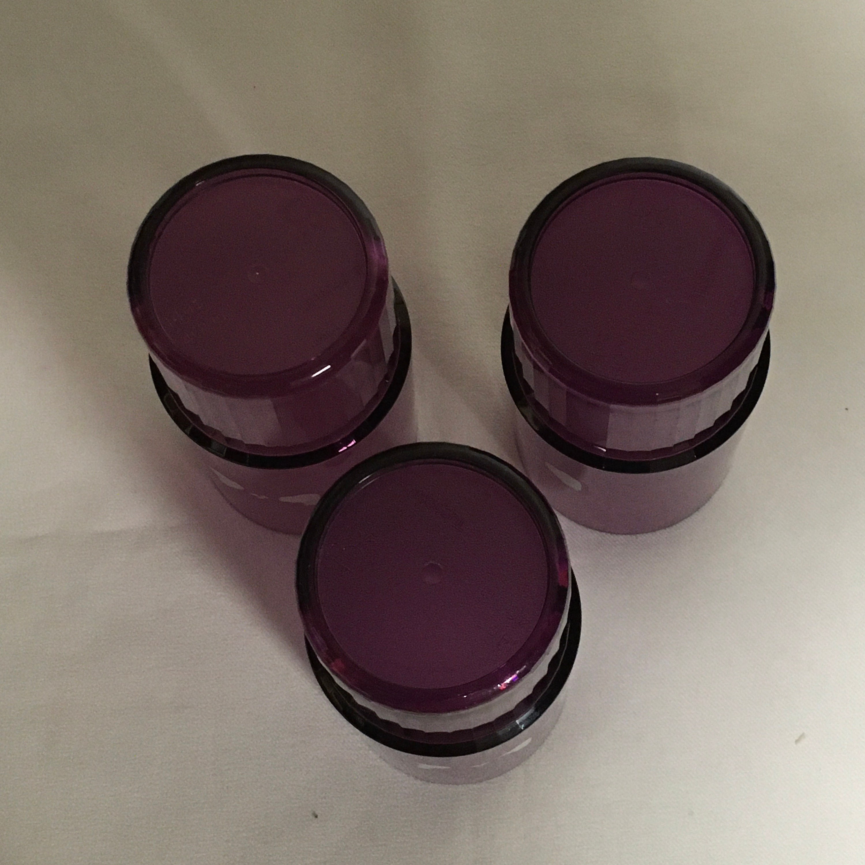 Vintage Tupperware Acrylic 14 Oz 400 Ml Jewel Tone Deluxe Tumblers Set ...